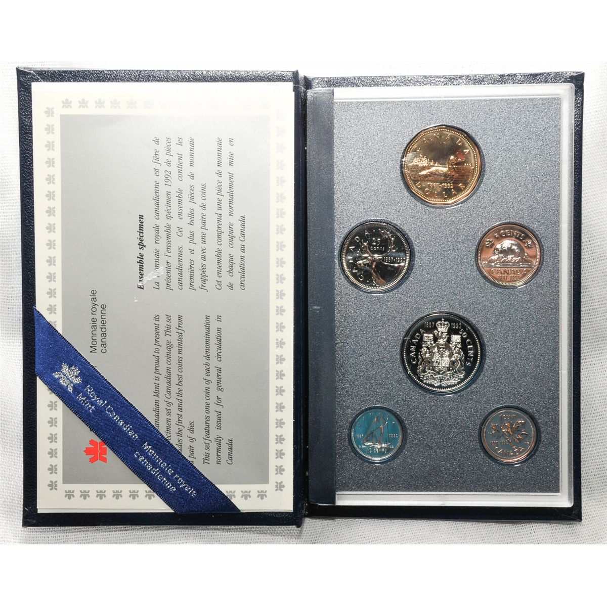 Royal canadian mint coin set