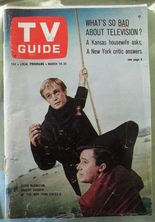 5 - 1960's & '70's TV Guide Magazines