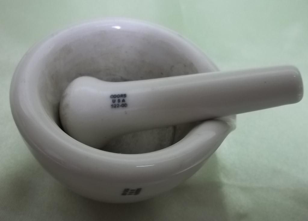 Coors USA 522-00 Ceramic Mortar & Pestle