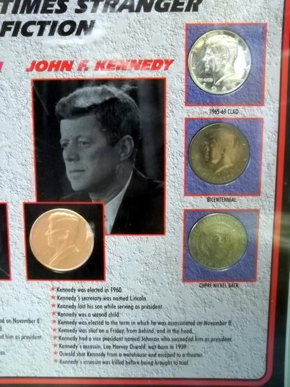 Abraham Lincoln & John F. Kennedy US Mint Coins