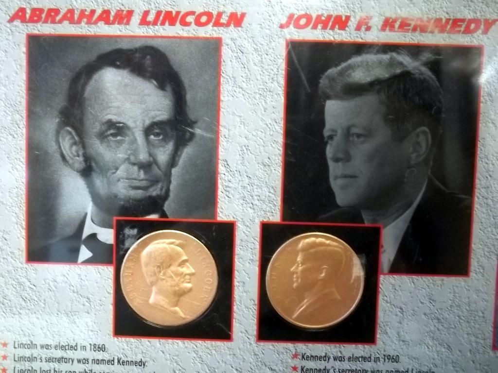 Abraham Lincoln & John F. Kennedy US Mint Coins