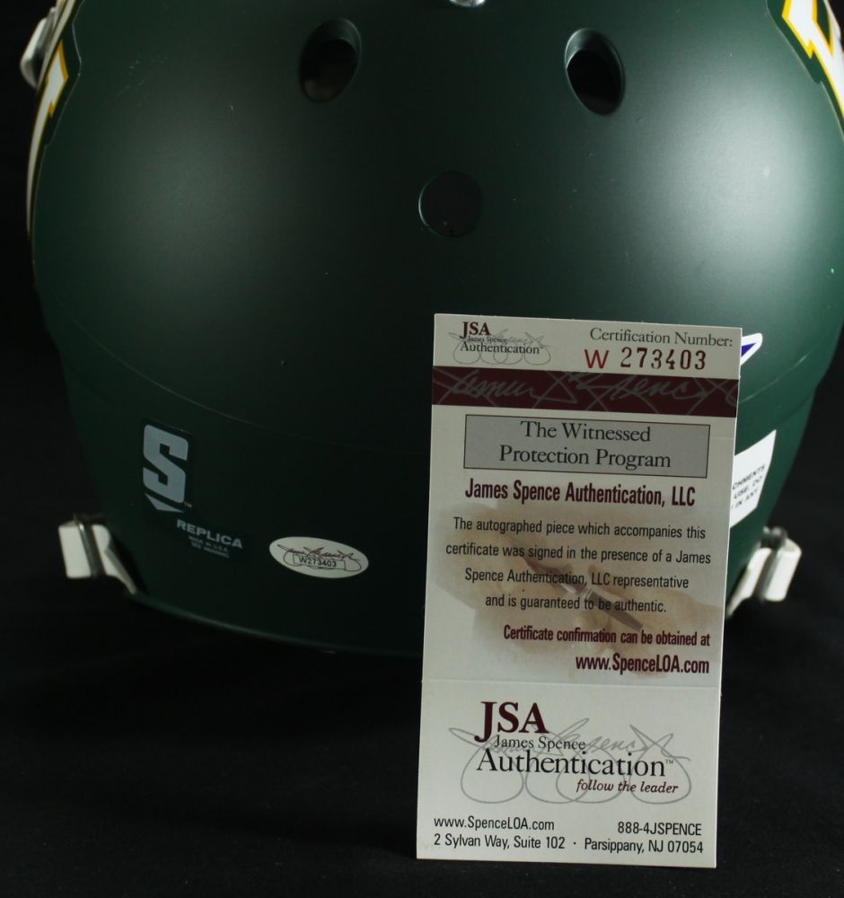 Robert Griffin III "RG3" Signed Baylor Full-Size Helmet: Inscribed ...