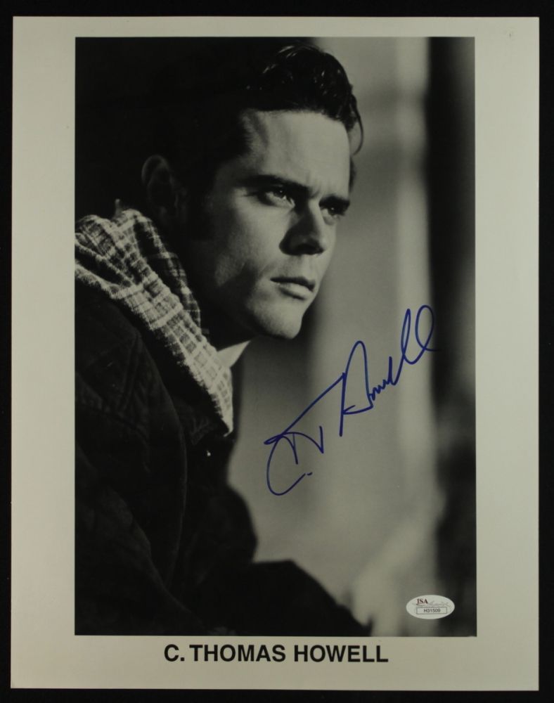C. Thomas Howell Signed 11x14 Photo (JSA COA)