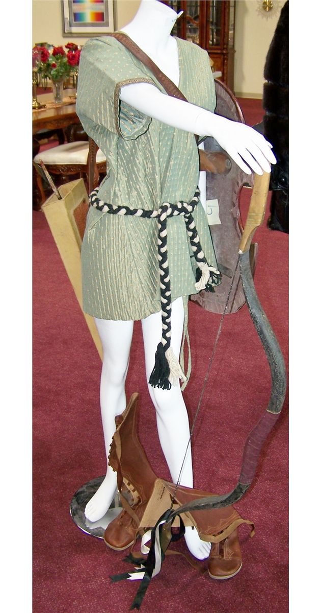 Halloween Costume Featuring Real Movie Props.