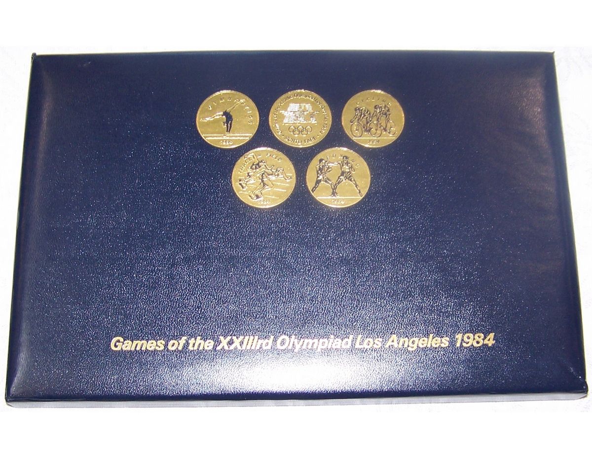 1984 Olympics Commemorative Set of Transit Tokens