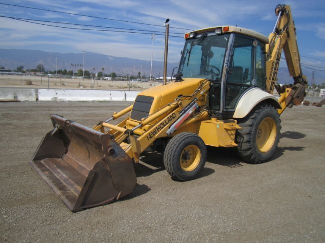 1998 New Holland 555E Loader Backhoe