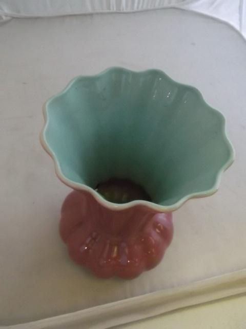 Weil Ware California pottery vase California Pottery Pink Vase with ...