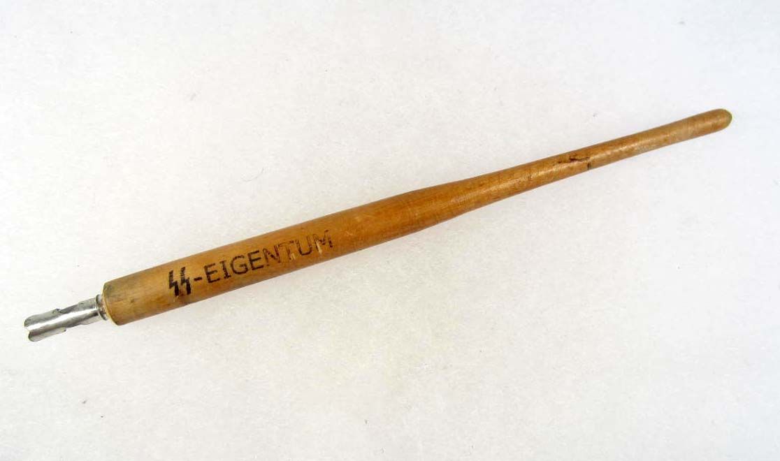 RARE GERMAN NAZI HOLOCAUST CONCENTRATION CAMP QUILL PEN