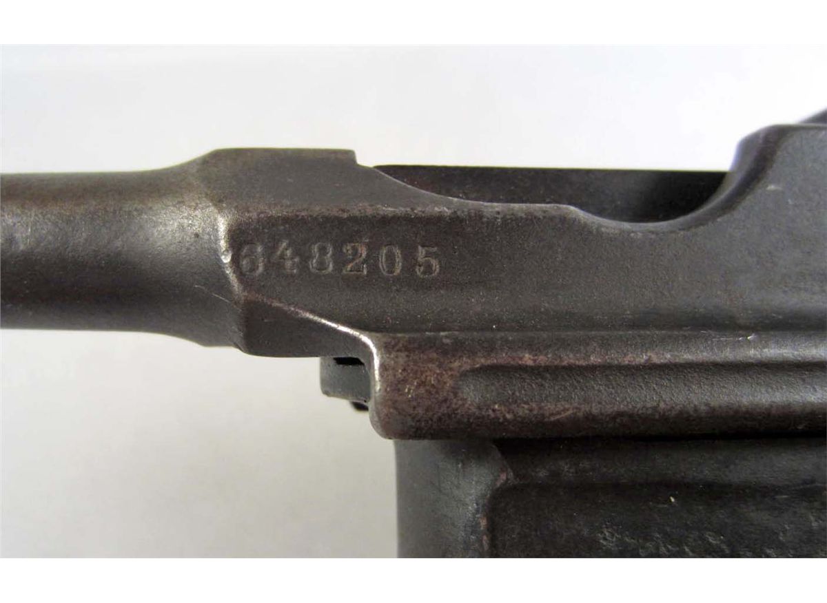 RARE GERMAN NAZI WAFFEN SS MARKED MAUSER BROOM HANDLE PISTOL