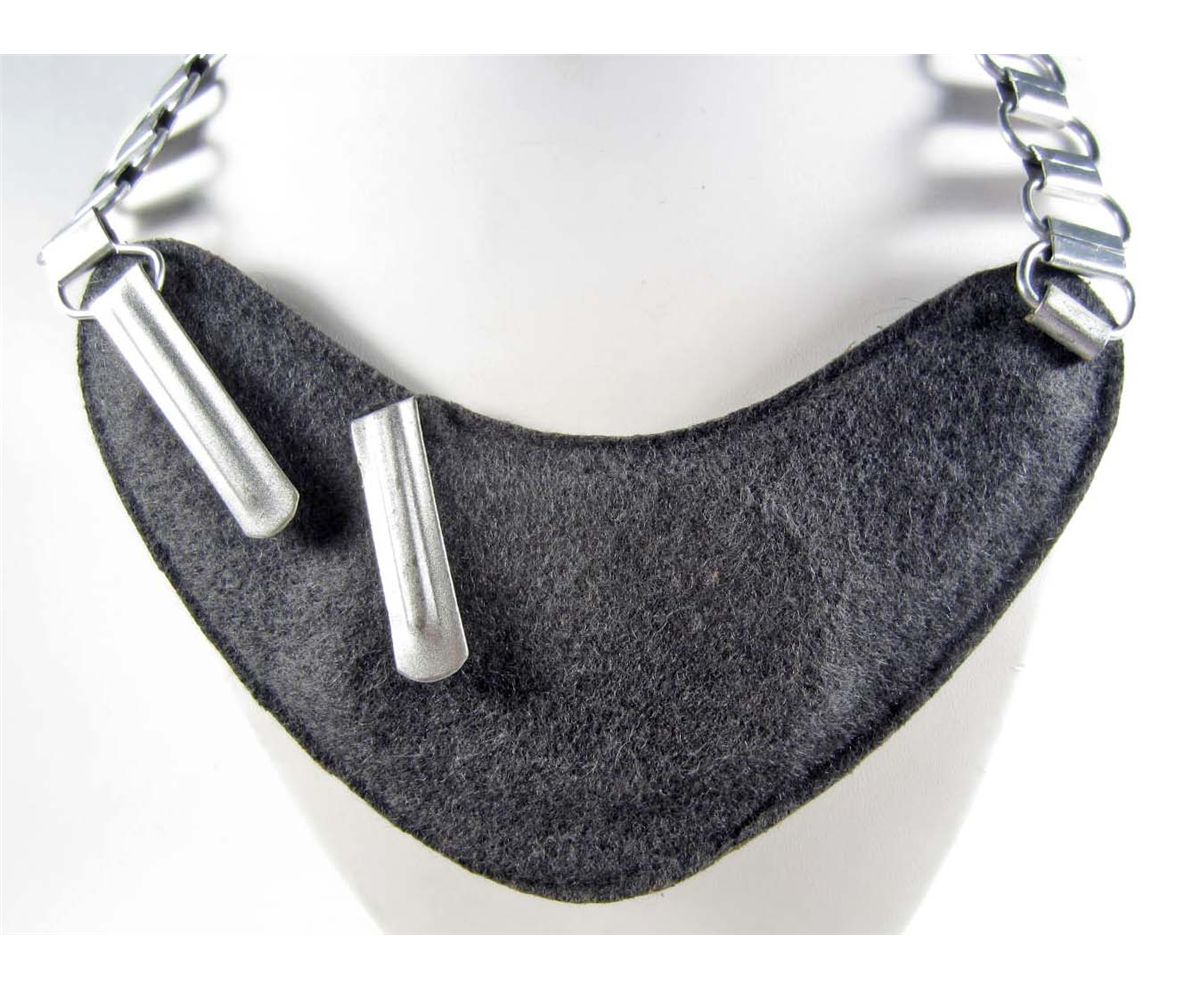 GERMAN NAZI LUFTWAFFE FELDGENDARMERIE GORGET W/ NECK CHAIN