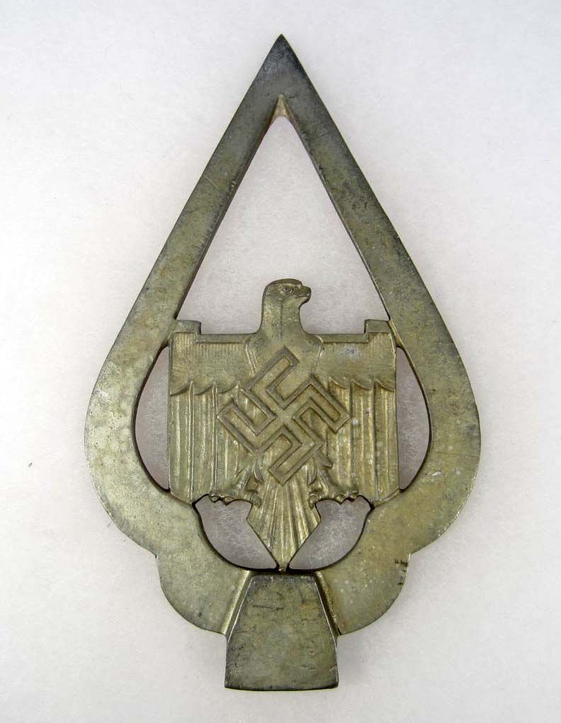 GERMAN NAZI FLAG POLE TOP