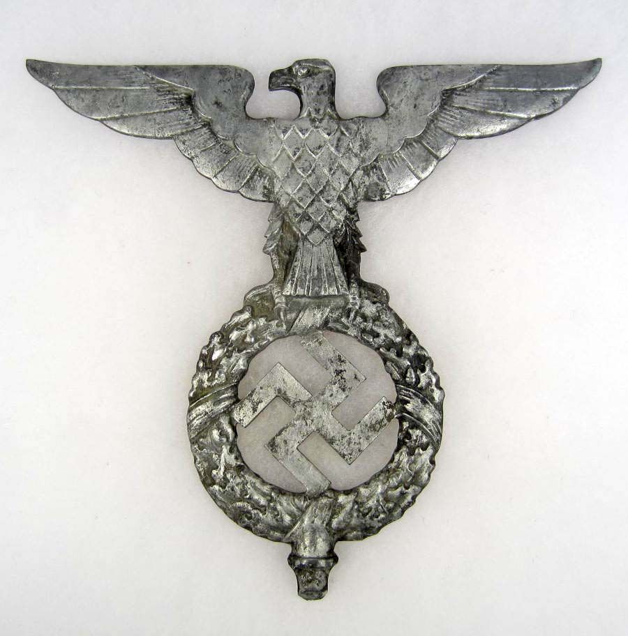 GERMAN NAZI FLAG POLE TOP