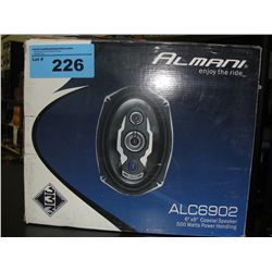Pair of Almani 5x7 500W car audio speakers