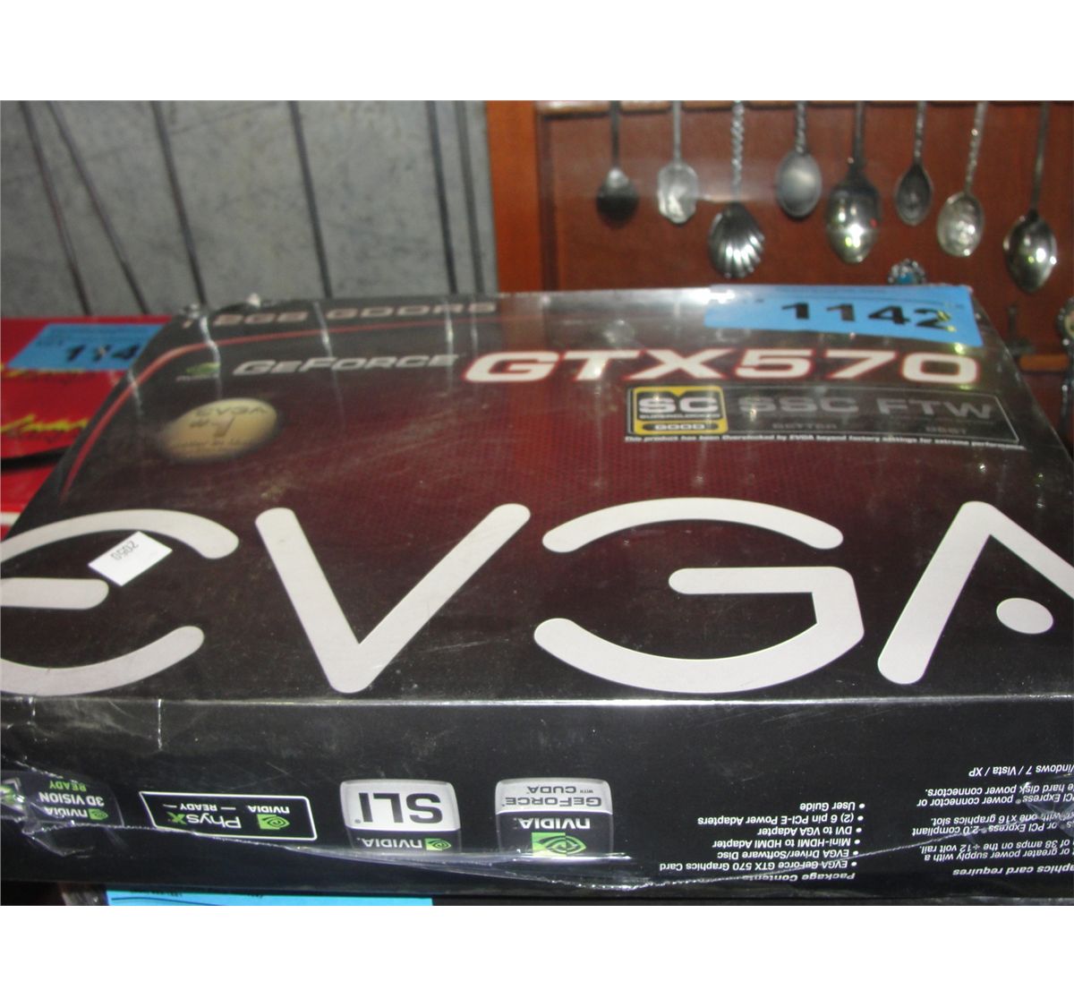 1.2GB GDDR5 G force computer software set