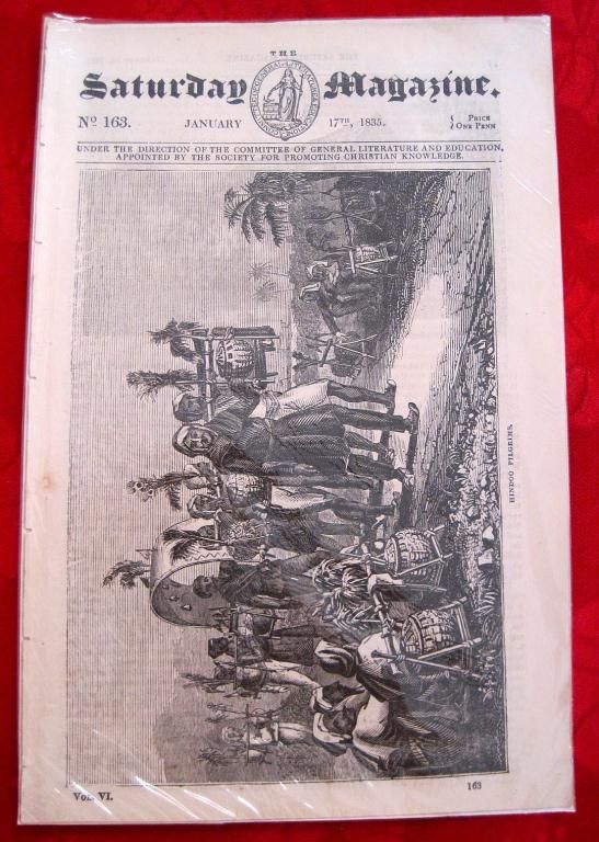 Lot of 5 Original Early 1800's Magazines