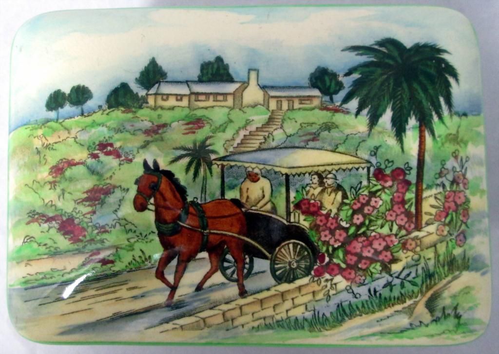 Crown Devon Bermuda Music Box
