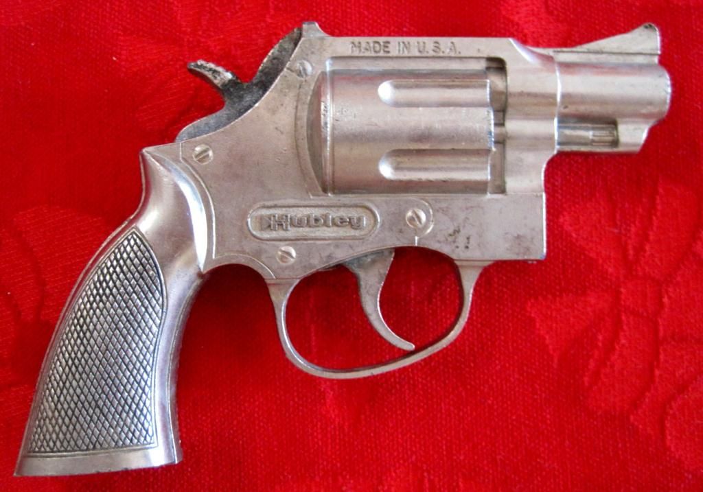 Vintage Hubley Trooper Snub Nose Cap Gun Revolver