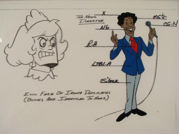 Richie Rich Original Production Model Cel 1980 Irona