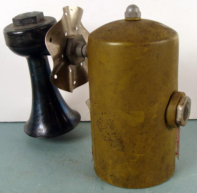 Falcon Vintage Fire Detector & Alarm w/ Label