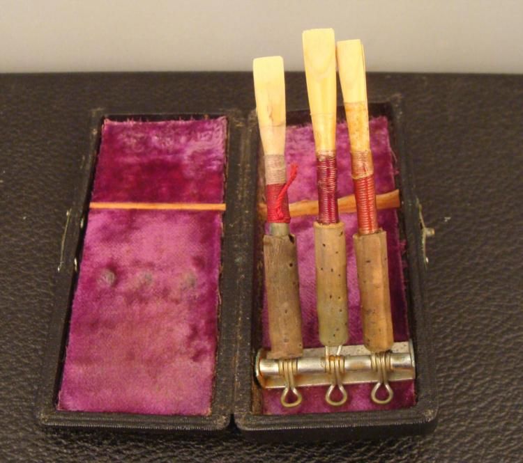 A.E. Fischer Bremen Vintage German Oboe In Case