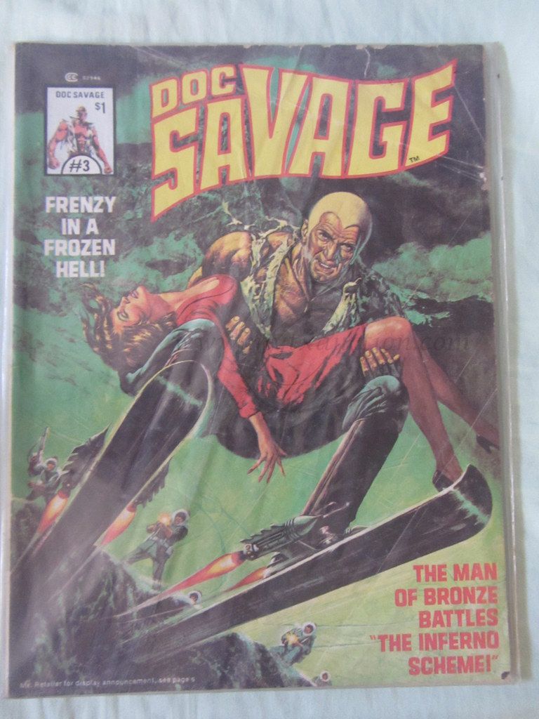 Doc Savage Bronze Age American Pulp Magazines