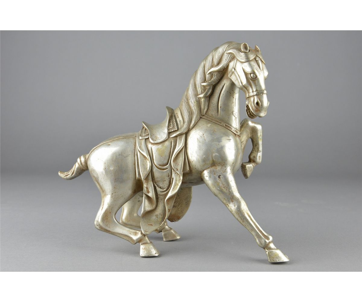 Chinese Silver Figure of Horse