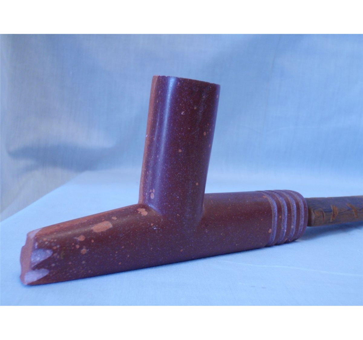Vintage Native American Catlinite Pipe