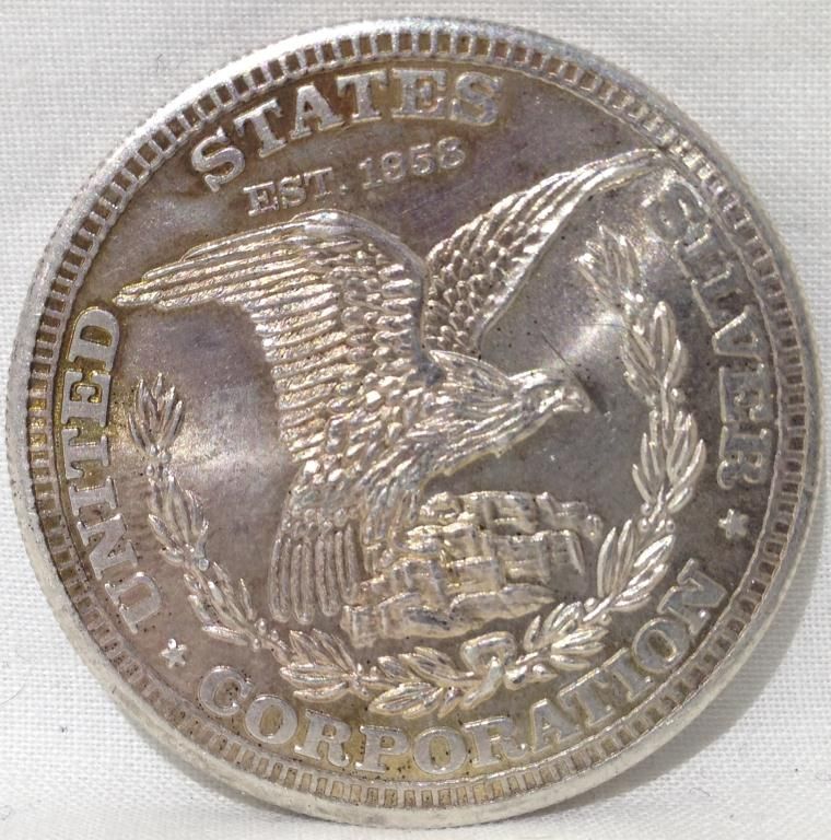1974 Silver United States World Trade Coin