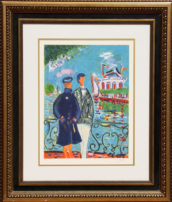 Jean Claude Picot, Apres Midi II, Lithograph