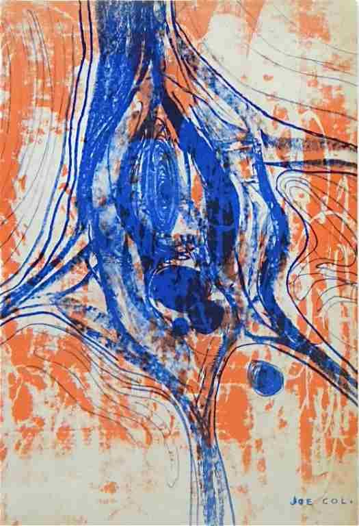 Joe Cesare Colombo Original Lithograph | Arte Nucleare