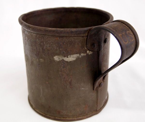 Vintage U.S. Army Tin Drinking Cup
