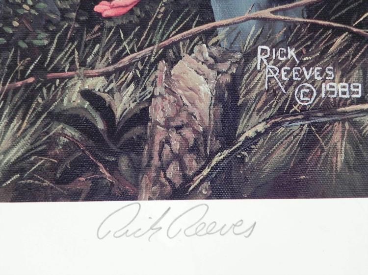 Rick Reeves Into the Fury Signed and Numbered Print