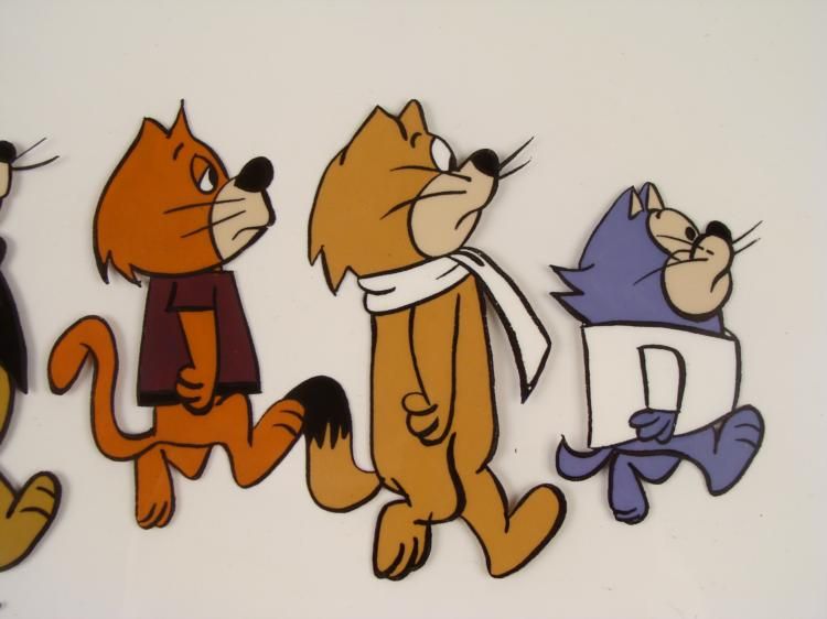 Top Cat & Friends Signed Orig Model Cel Animation Art