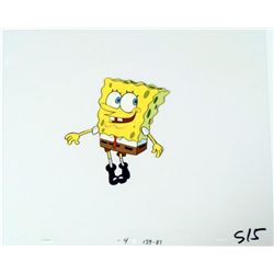 Original Production Cel SpongeBob Art Funny Stance