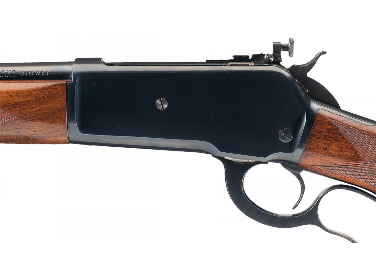 Spectacular Excellent Early Production Winchester Model 71 Deluxe Lever ...