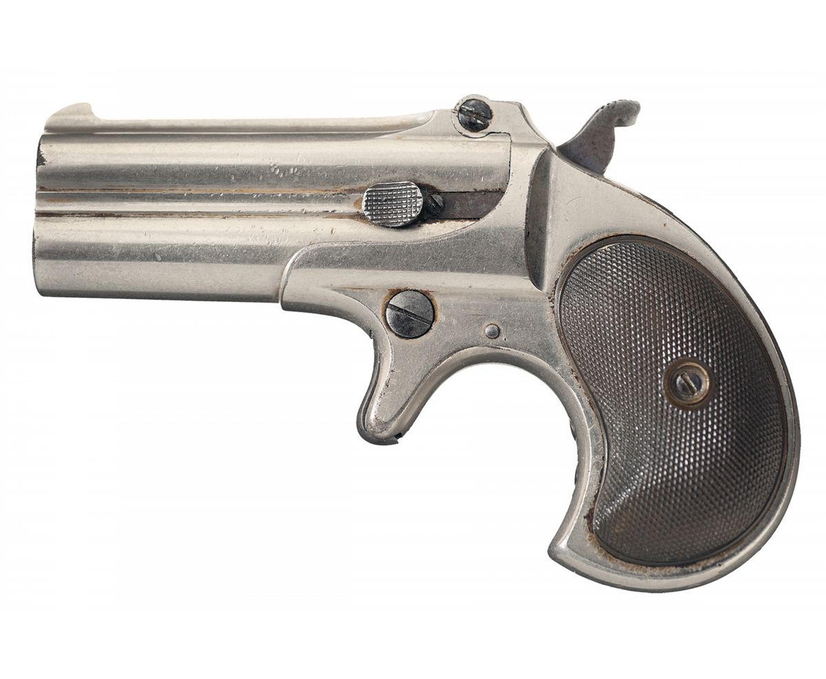 Excellent Remington Over and Under Derringer Pistol