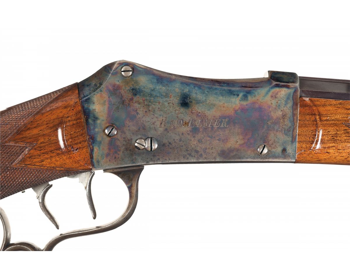 Excellent Swiss Martini Style Single Shot Schuetzen Rifle