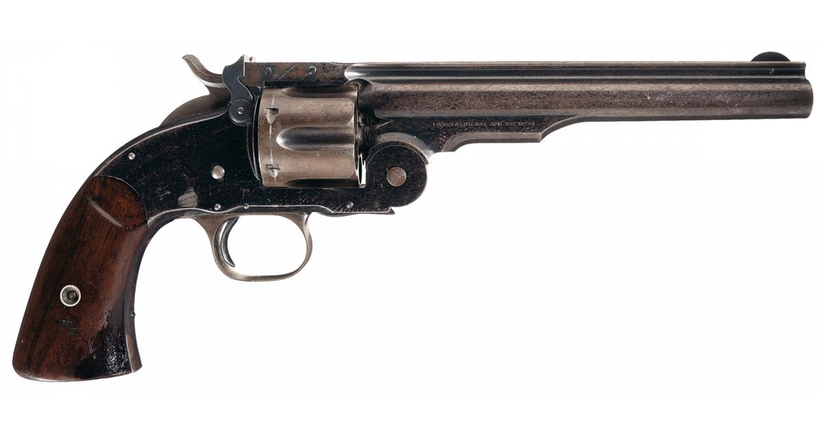Very Fine Desirable U.S. Smith & Wesson First Model Schofield Revolver