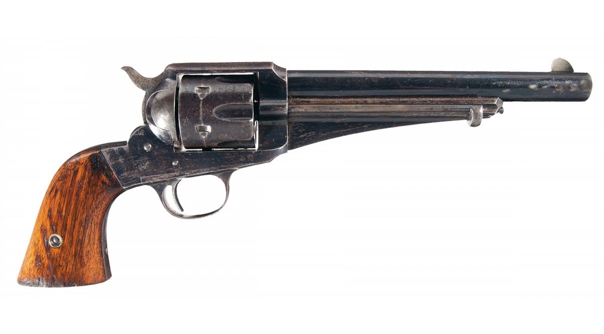 Rare Blue Finish Remington Model 1875 Single Action Army Revolver