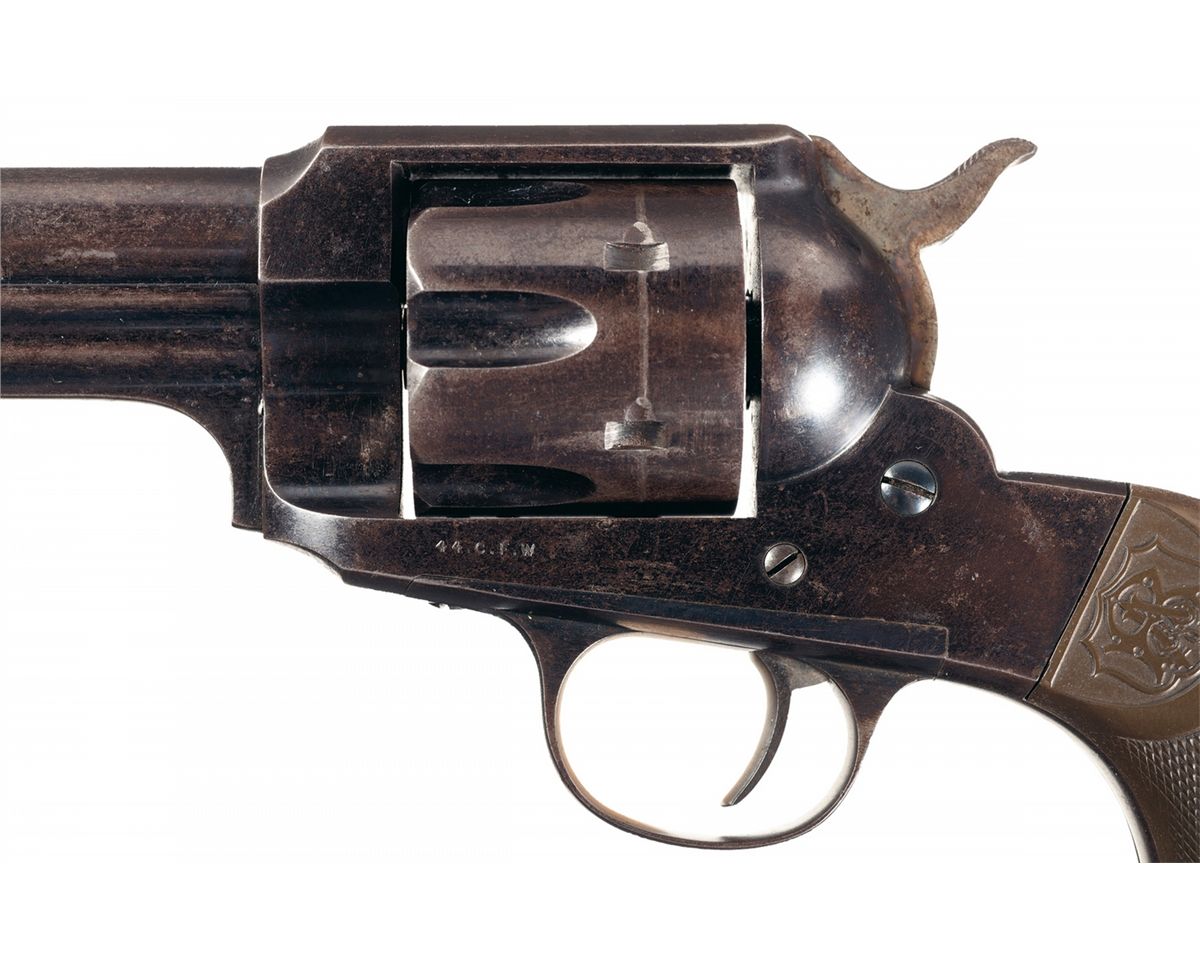 Scarce Blue Finish Remington Model 1890 Single Action Army Revolver