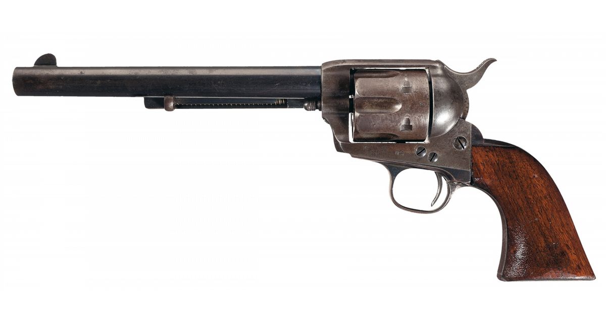 Very Fine 1890 Production "R.A.C." Sub-Inspected Colt Single Action ...