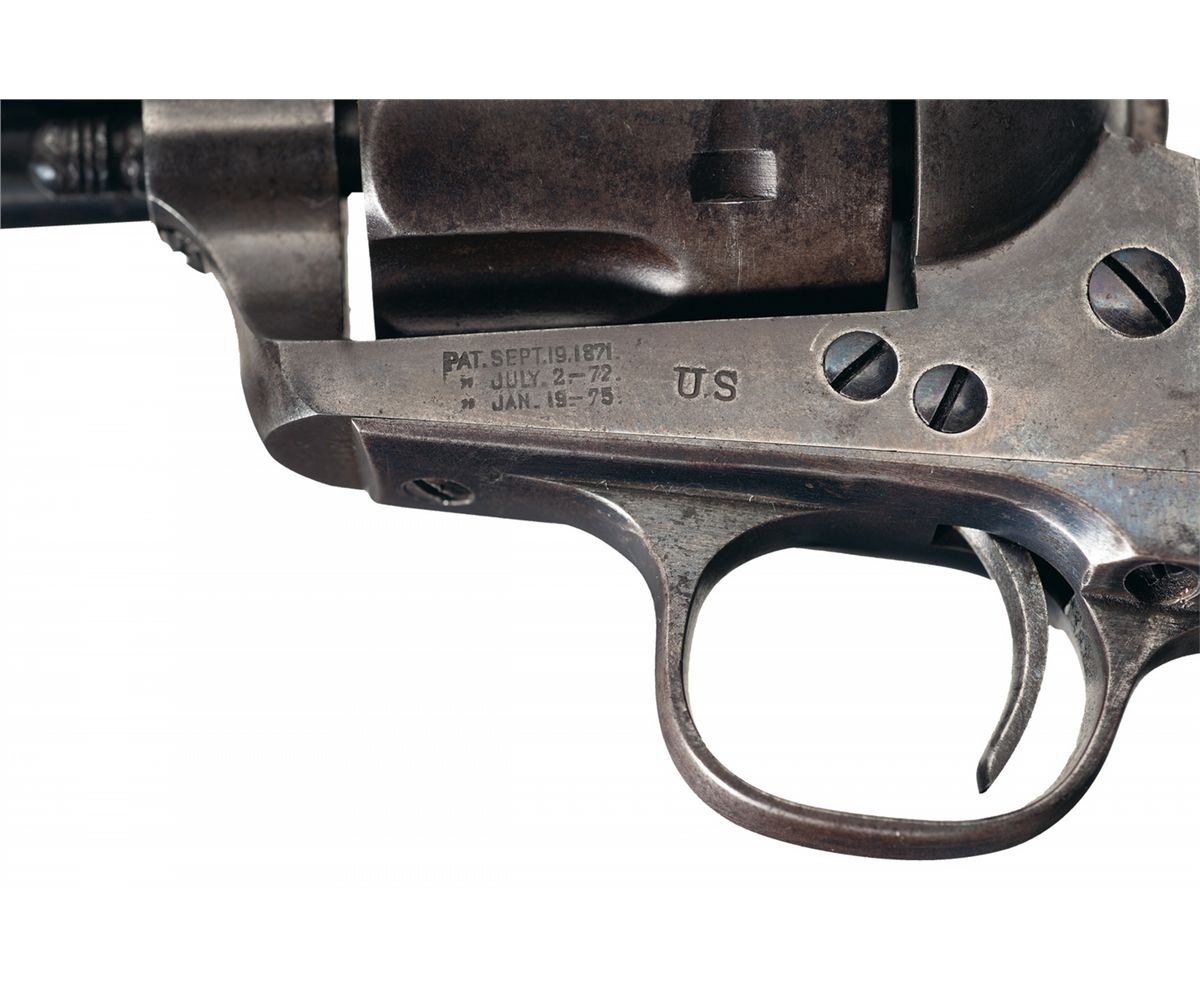 Very Fine 1890 Production "R.A.C." Sub-Inspected Colt Single Action ...