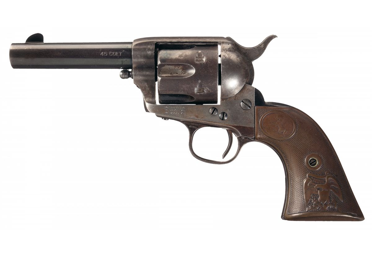 Colt Sheriff's Model Single Action Army Revolver with Factory Letter