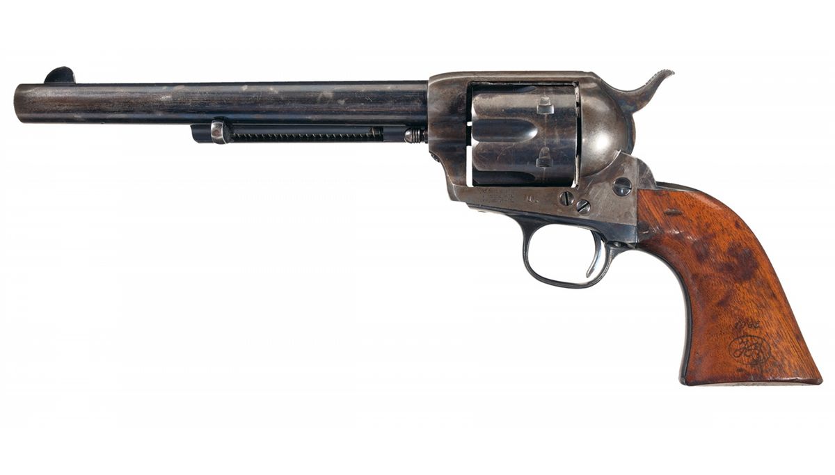 1885 Production "D.F.C." Sub-Inspected Colt Single Action Cavalry Model ...