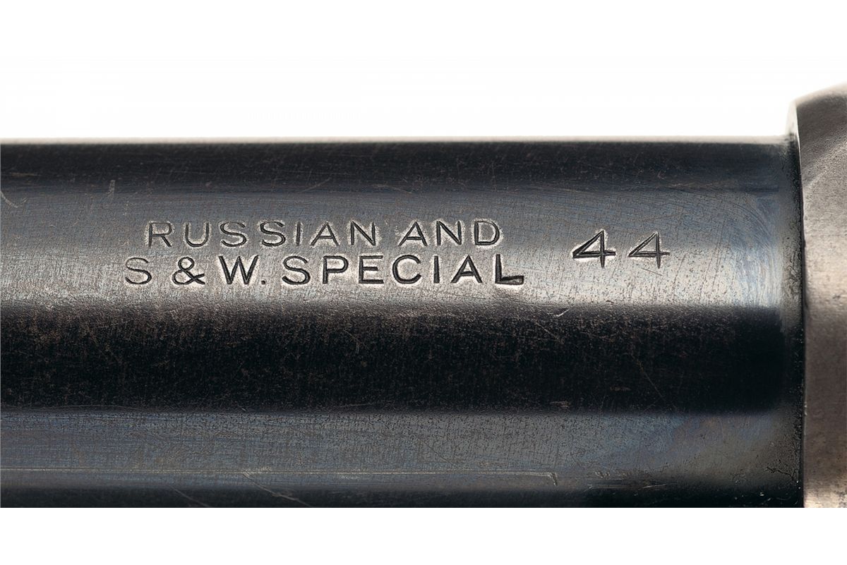 Colt Single Action Army Revolver Chambers in .44 Russian and 44 S&W Special