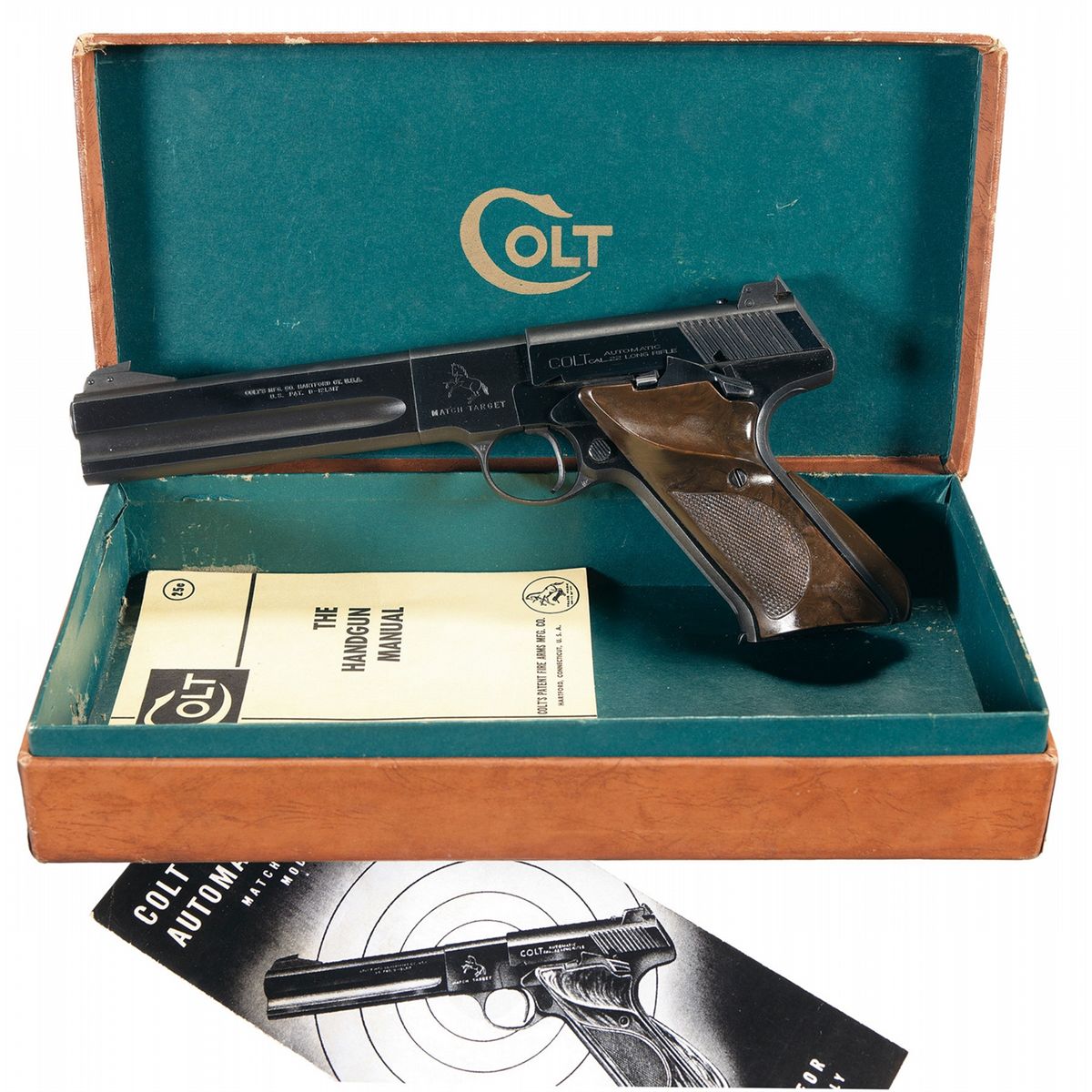 Colt Woodsman Match Target Semi-Automatic Pistol with Box