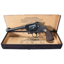 Exceptional Colt Officers Model Target Double Action Revolver with ...