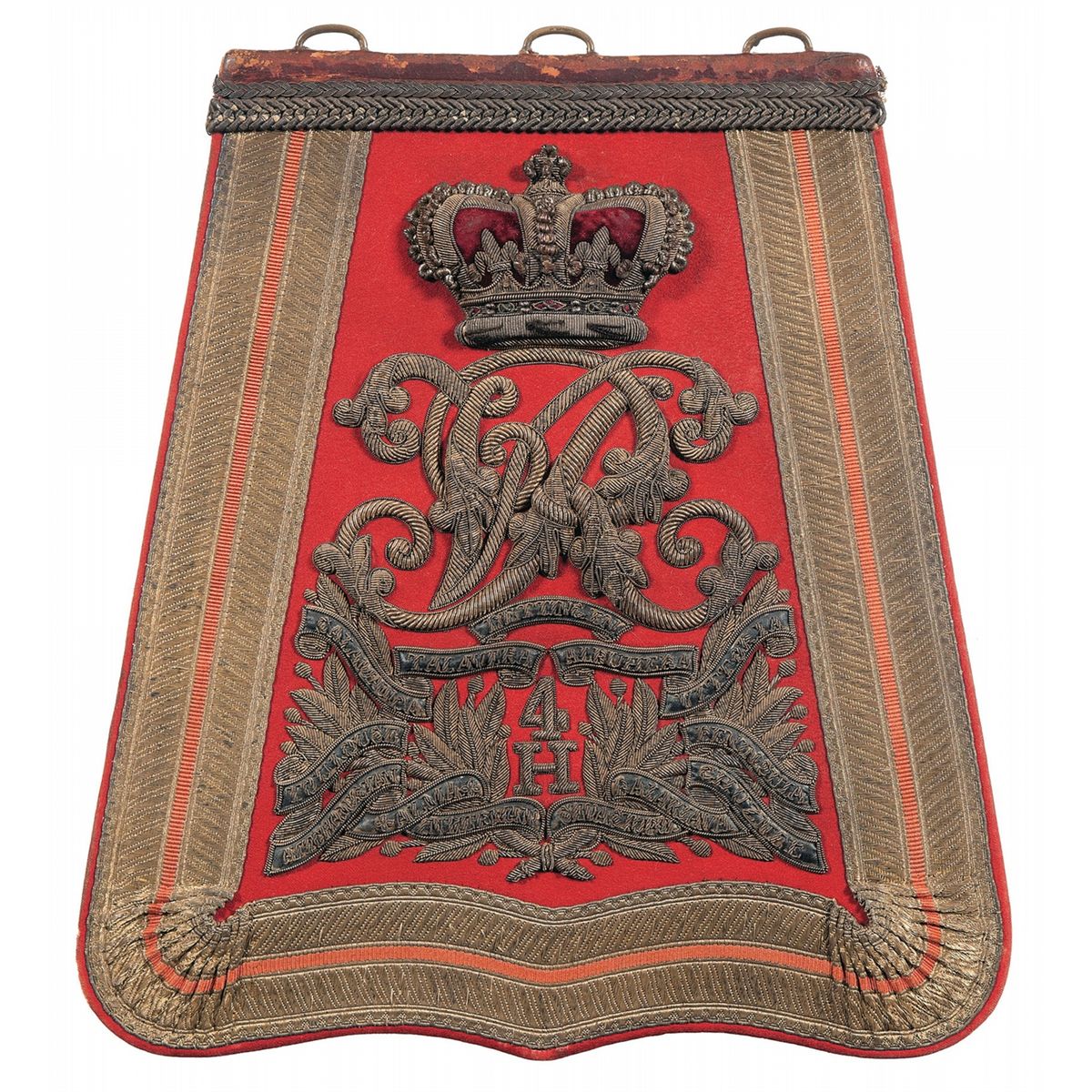 4th (The Queen's Own) Hussars Officer's Dress Sabretache