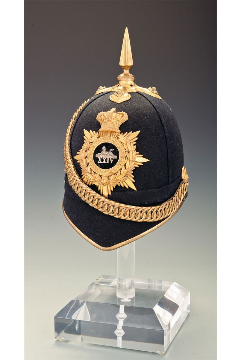 24th Regiment of Foot Officer's Home Service Helmet