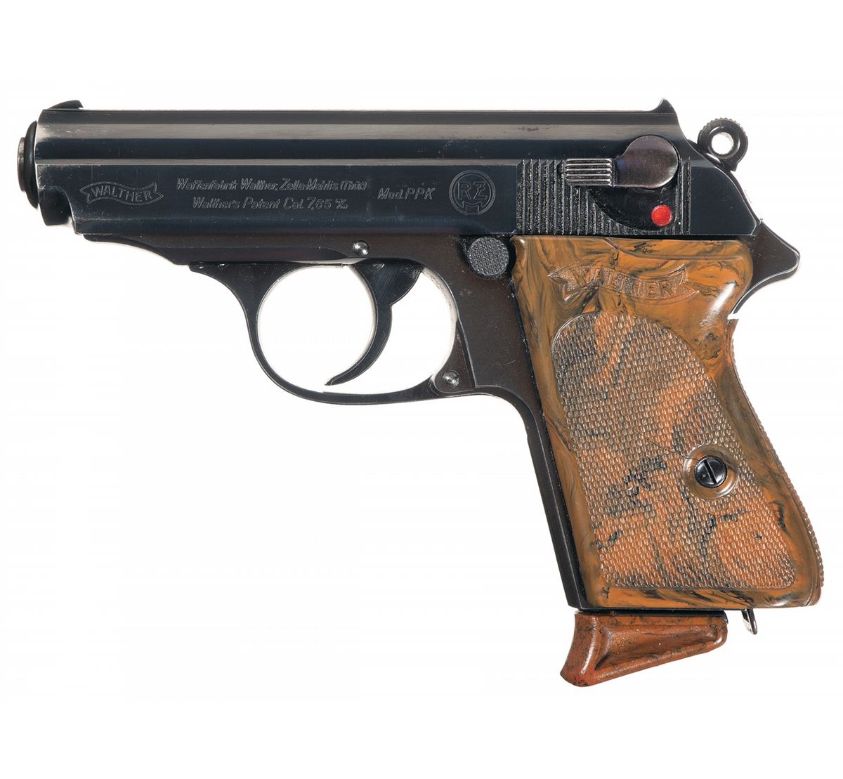 Excellent RZM Marked Walther Model PPK Semi-Automatic Pistol